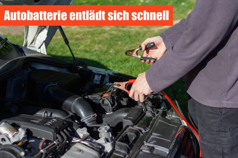 Erstaunlich Autobatterie Entldt Sich Beim Stehen Ebenbildnull